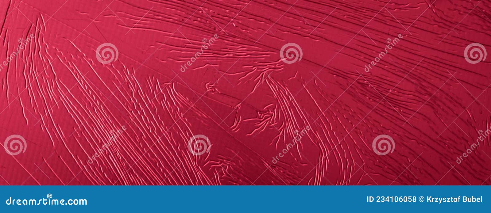 Sheet Metal Painted Red with an Interesting Pattern Stock Photo - Image ...