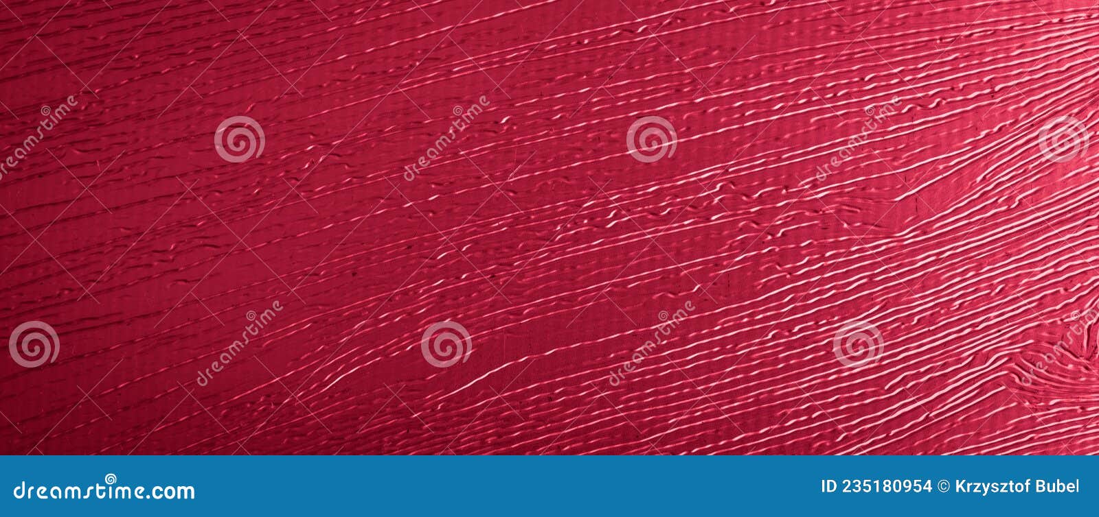 Sheet Metal Painted Red with an Interesting Pattern Stock Photo - Image ...
