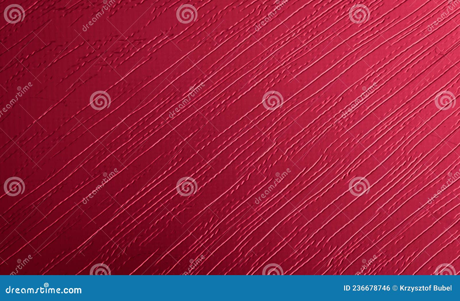 Sheet Metal Painted Red with an Interesting Pattern Stock Photo - Image ...