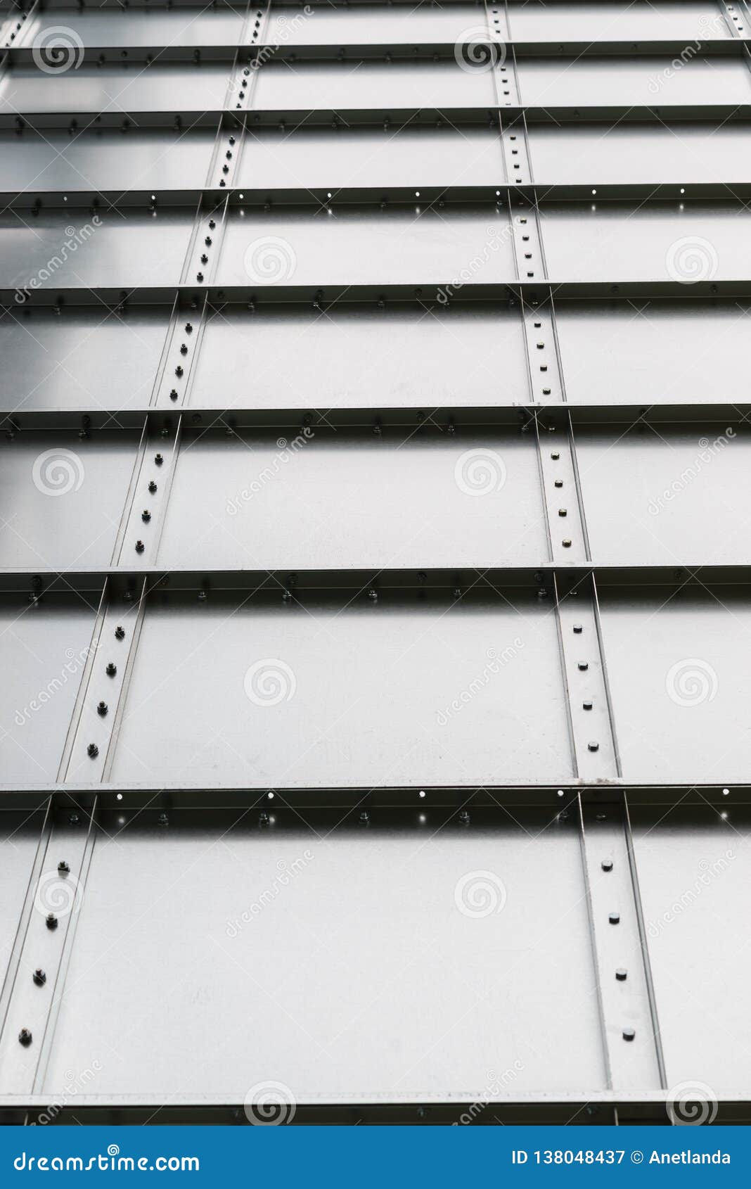 Sheet Metal Pattern Background Stock Image - Image of surface, metallic ...