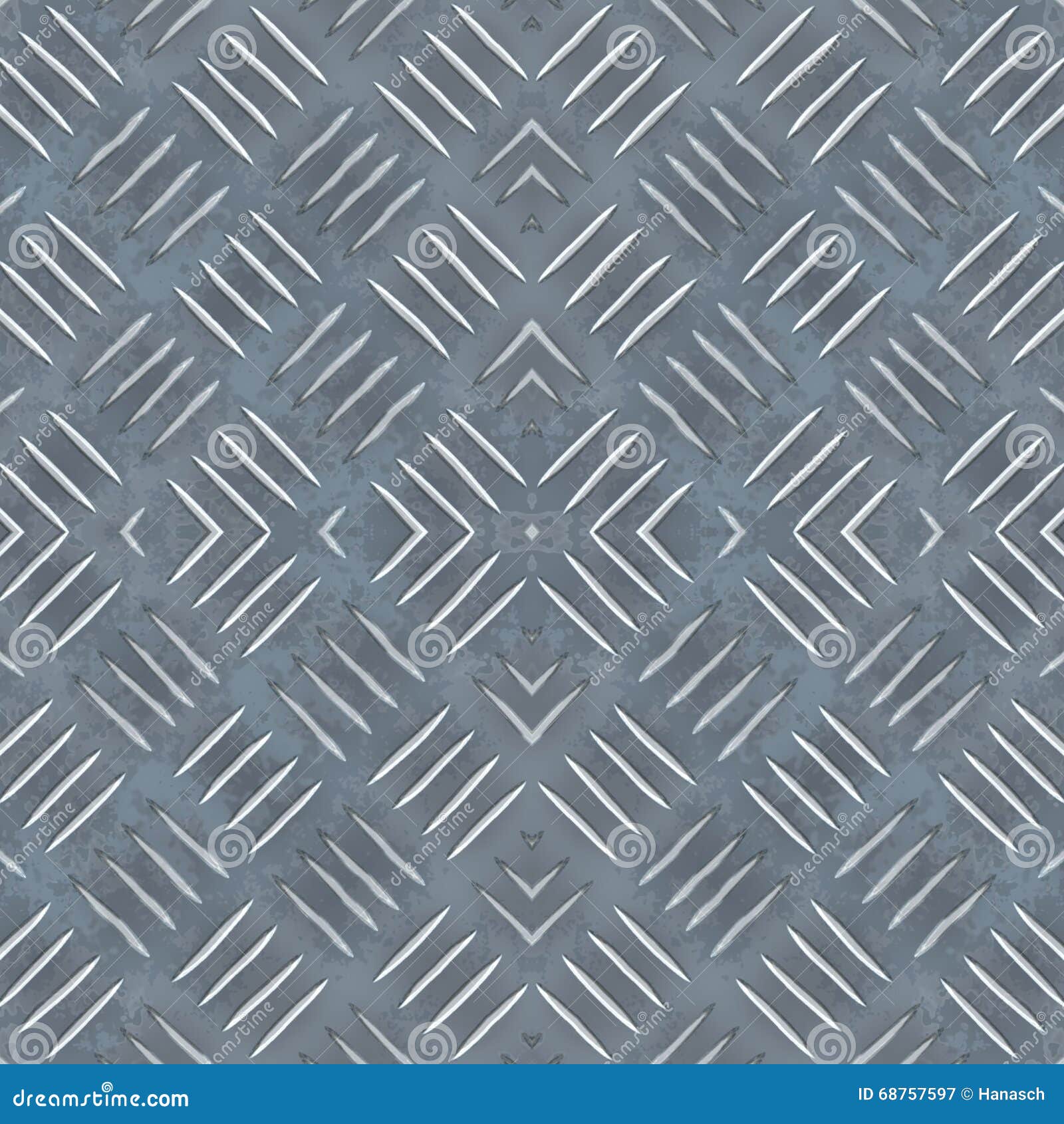 Sheet Metal with a Pattern Kaleidoscopically Generated Stock ...