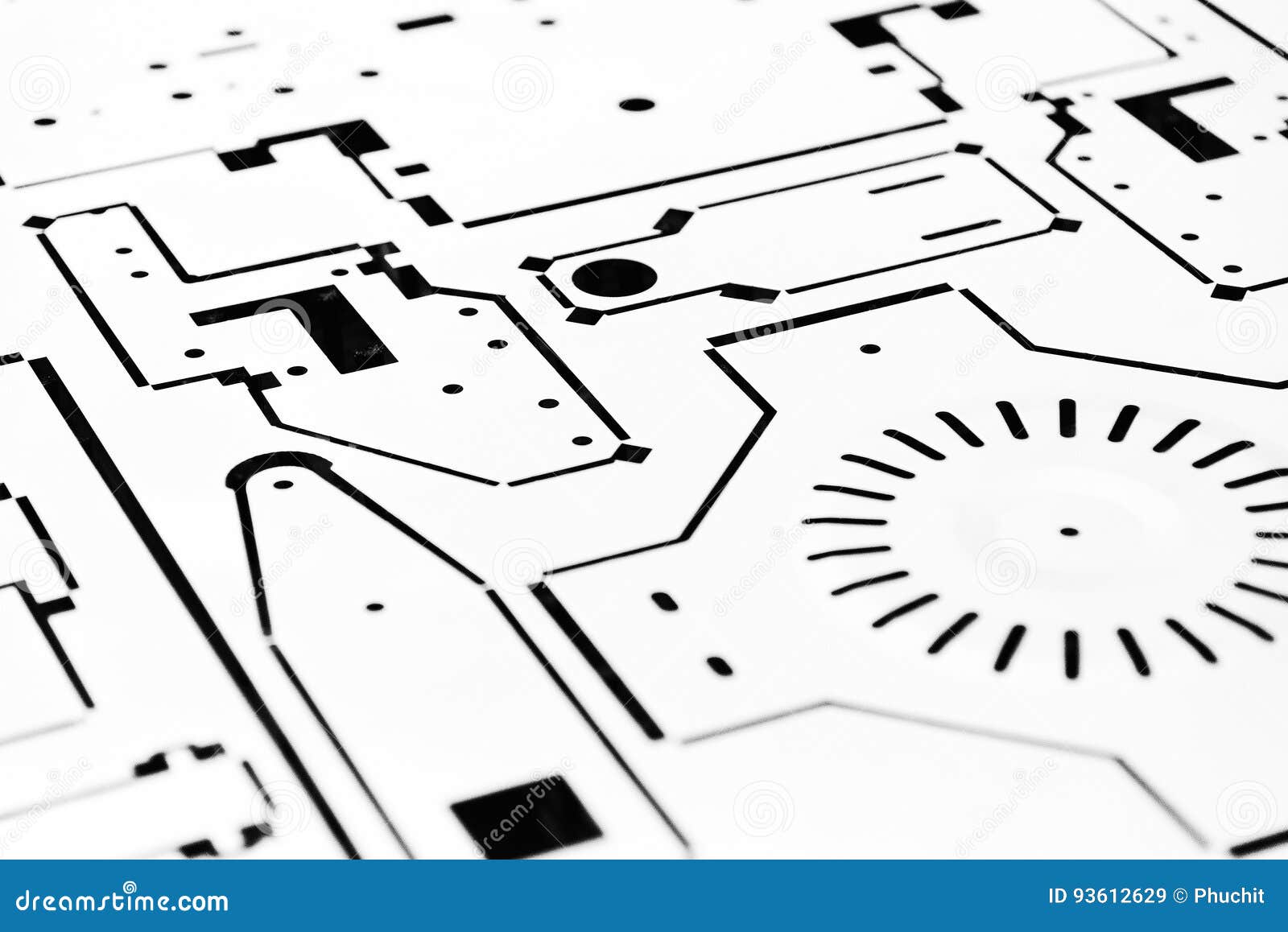 The sheet metal plate stock image. Image of metalwork - 93612629