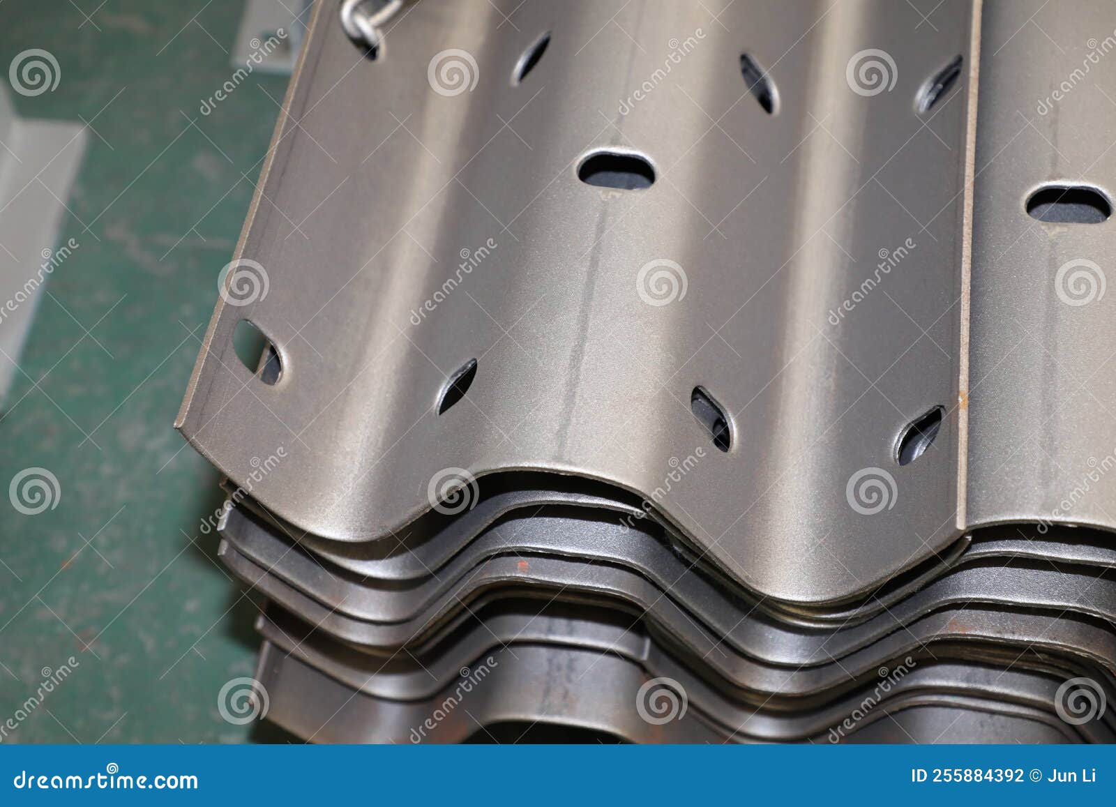 Sheet Metal Product after Processing on a Bending Machine. Production ...