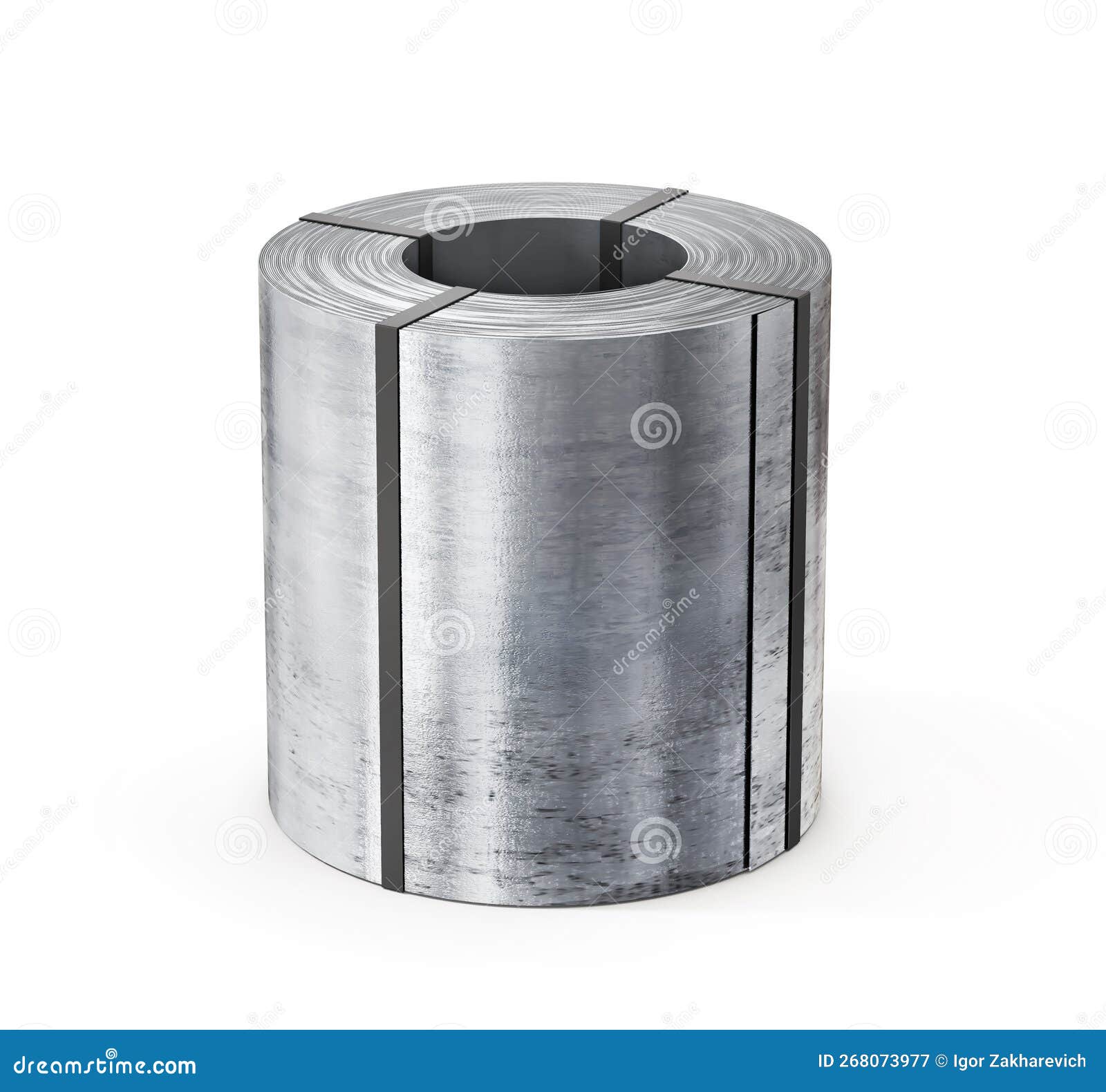 Metal Roll Vector Illustration | CartoonDealer.com #44469836
