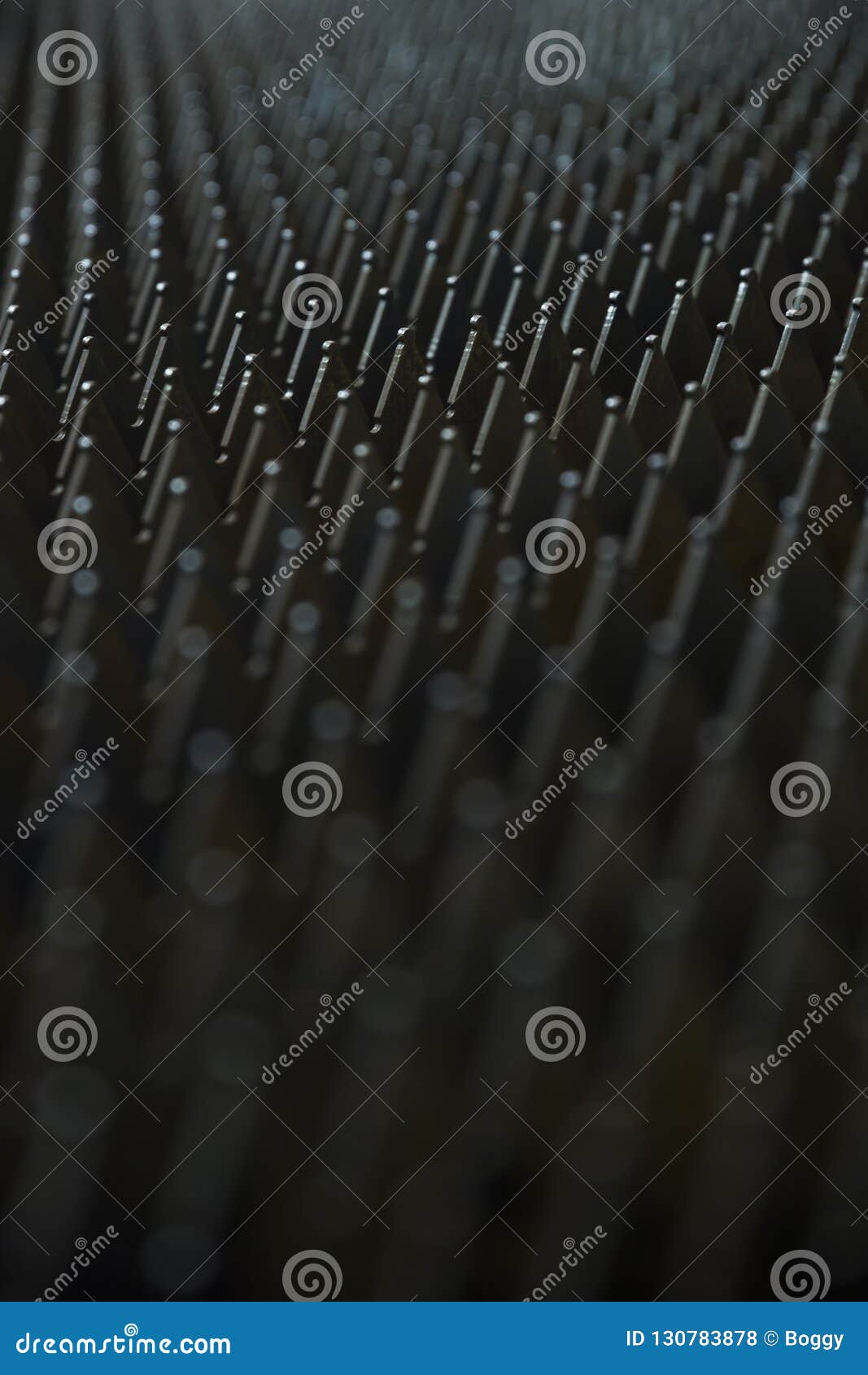 Sheet metal spikes stock photo. Image of iron, grid - 130783878