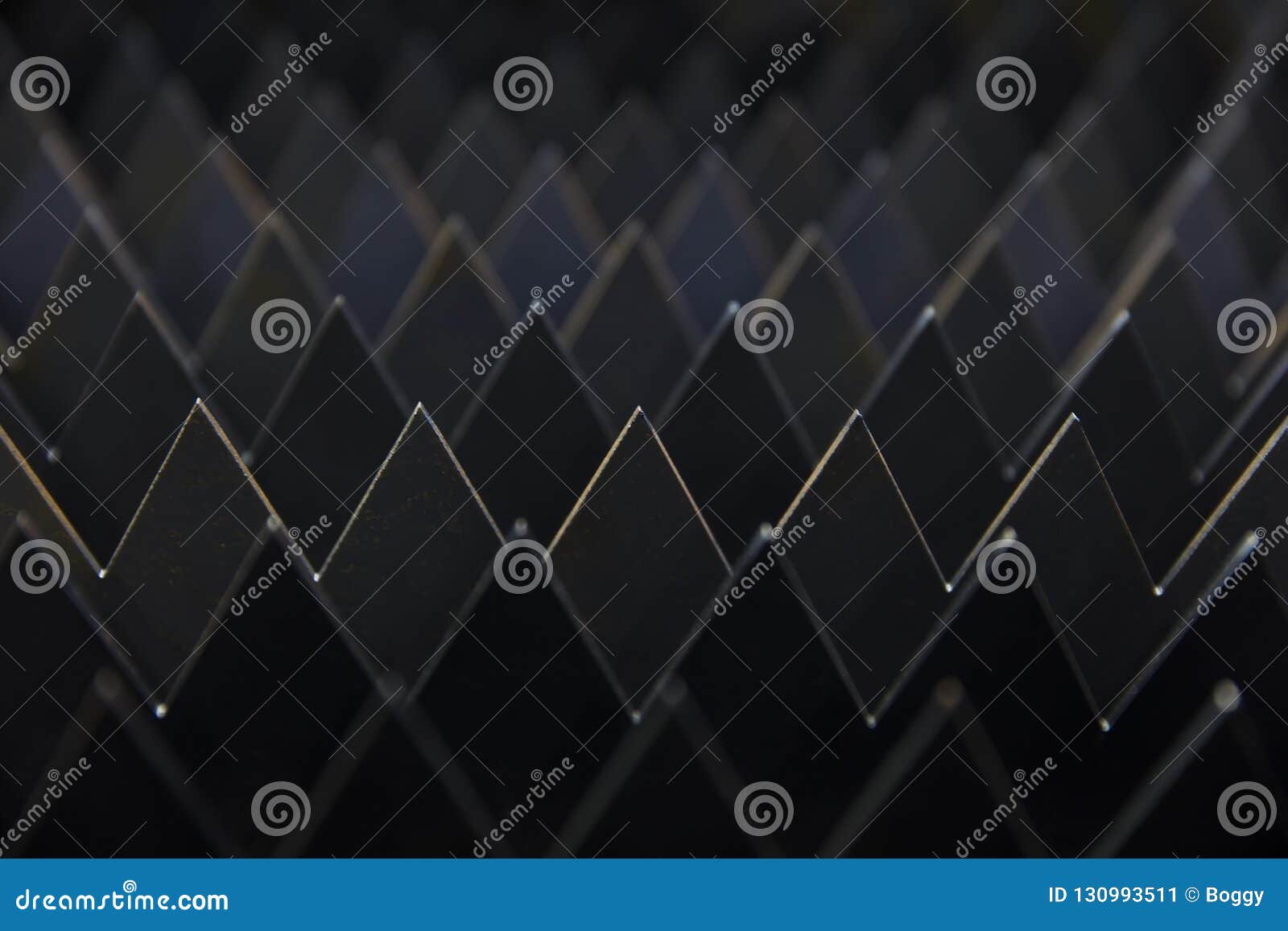 Sheet metal spikes stock image. Image of design, sheet - 130993511