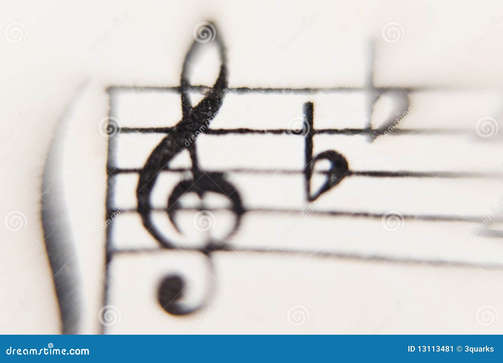 Sheet of music stock image. Image of score, gamut, classic - 13113481