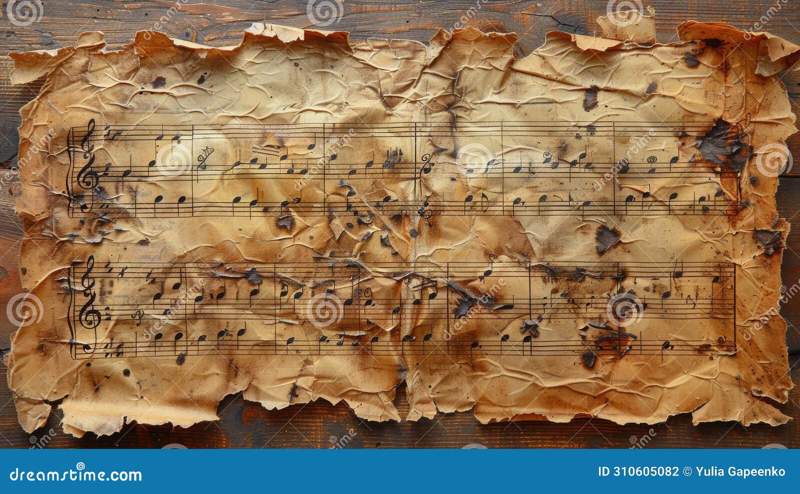 Sheet Music with Notes stock photo. Image of notes, tempo - 310605082