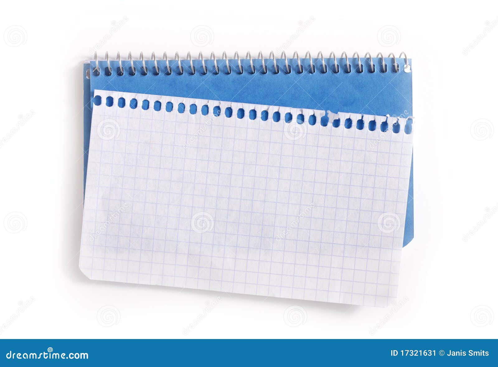 Sheet on notebook. stock image. Image of curl, space - 17321631