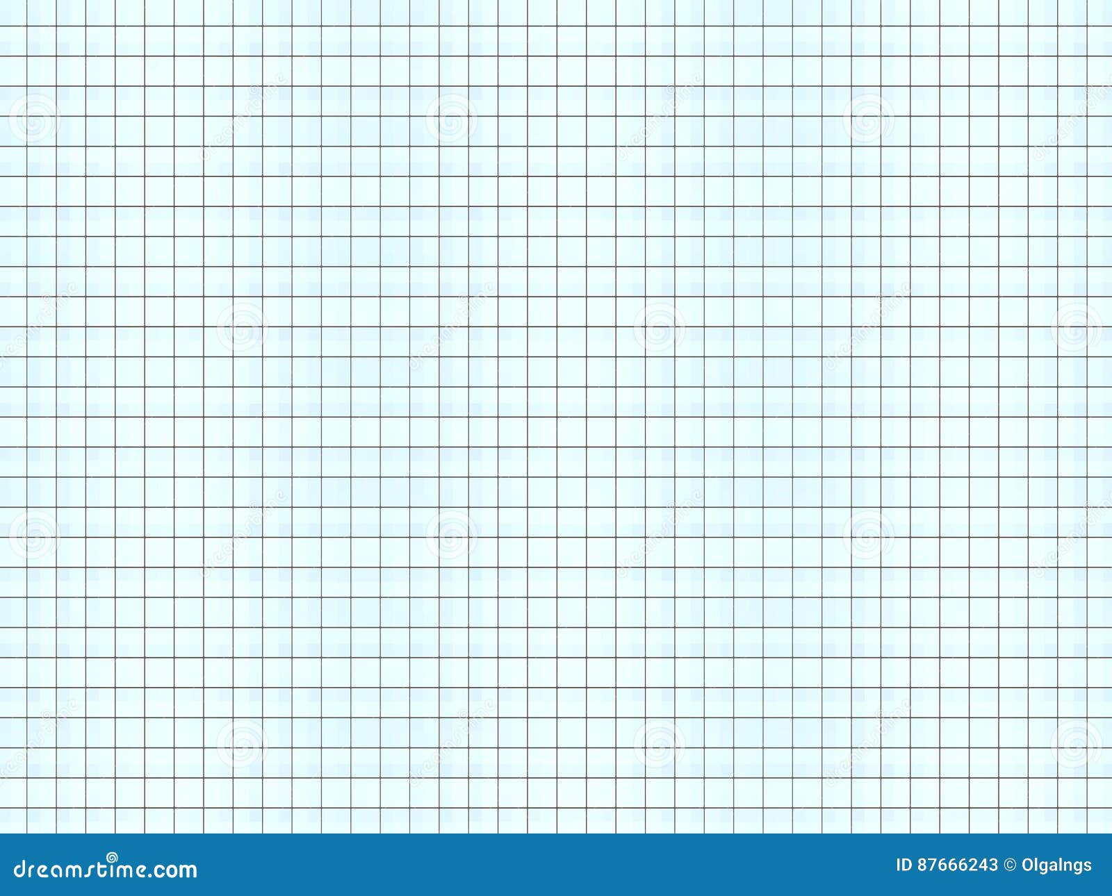 Sheet of Notepad, White-blue Background Stock Illustration ...