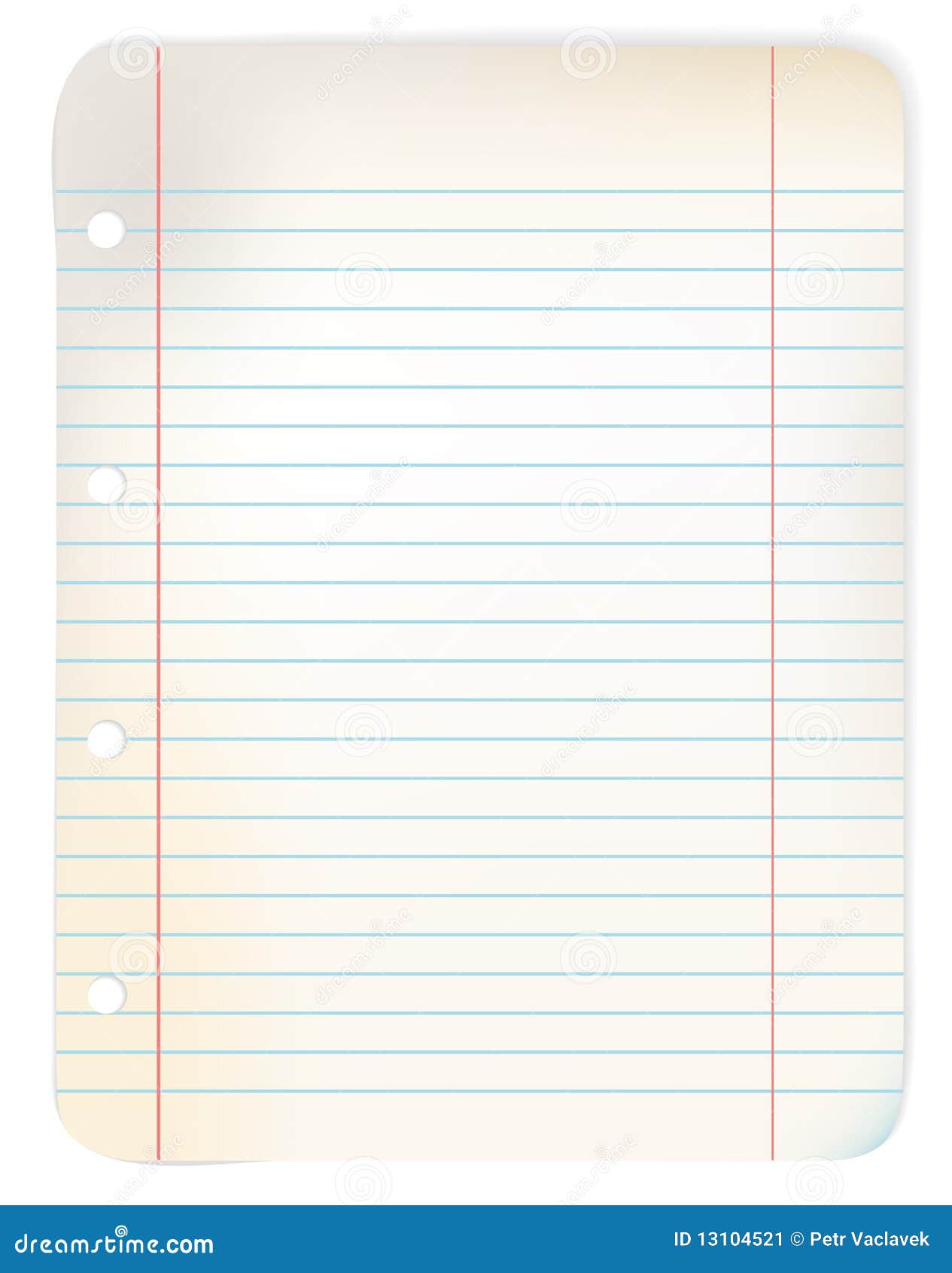 Sheet Lined Paper Stock Illustrations – 9,680 Sheet Lined Paper Stock ...