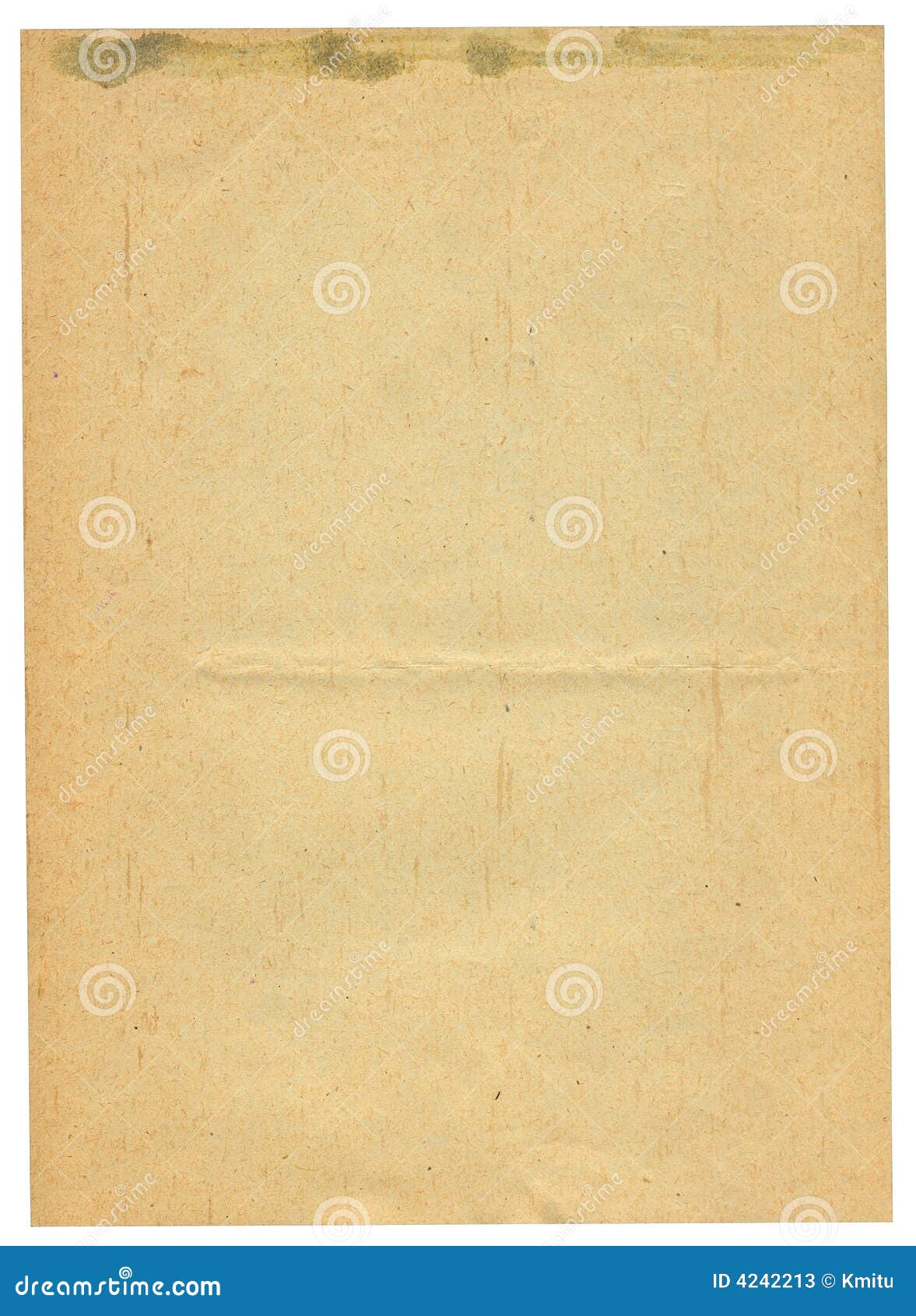 Sheet of old stained paper stock image. Image of aged - 4242213
