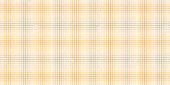Sheet of Orange Graph Paper with Grid. Millimeter Paper Texture ...