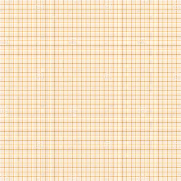 Sheet of Orange Graph Paper with Grid. Millimeter Paper Texture ...