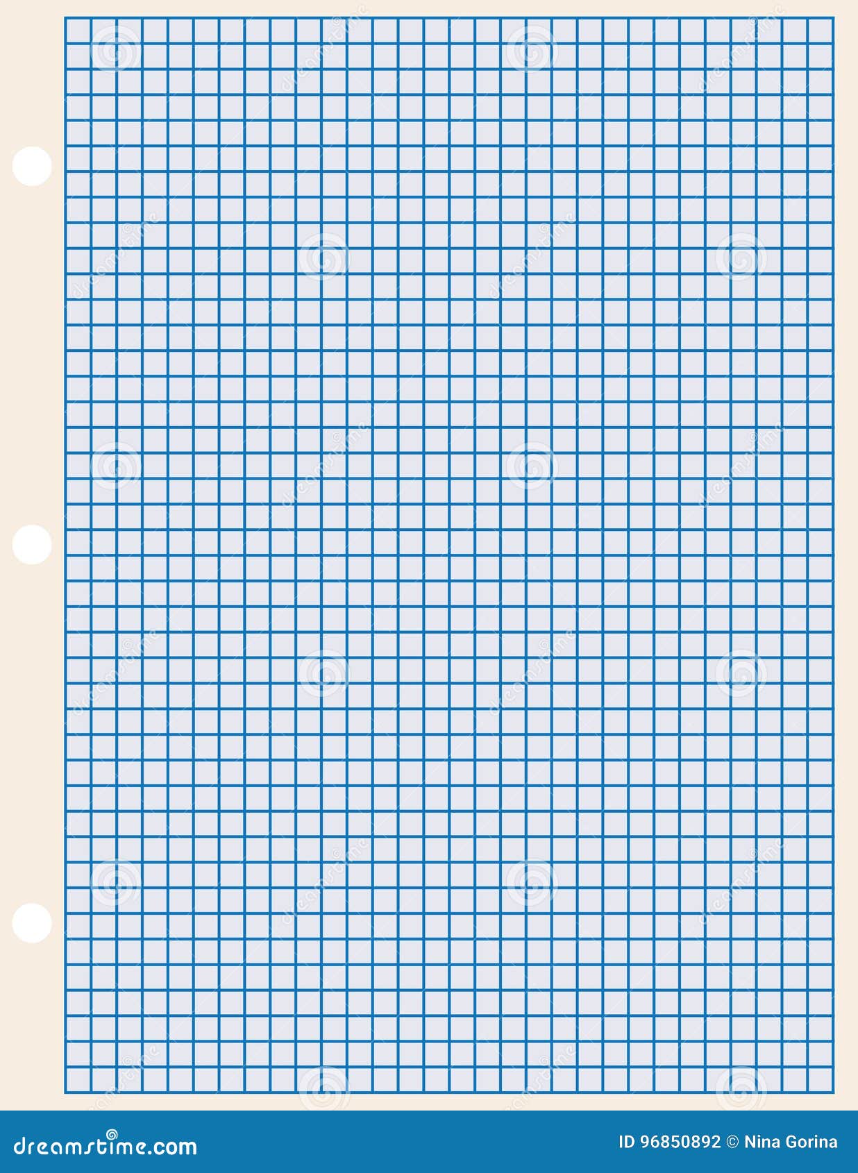 Sheet of paper in a cage stock vector. Illustration of empty - 96850892