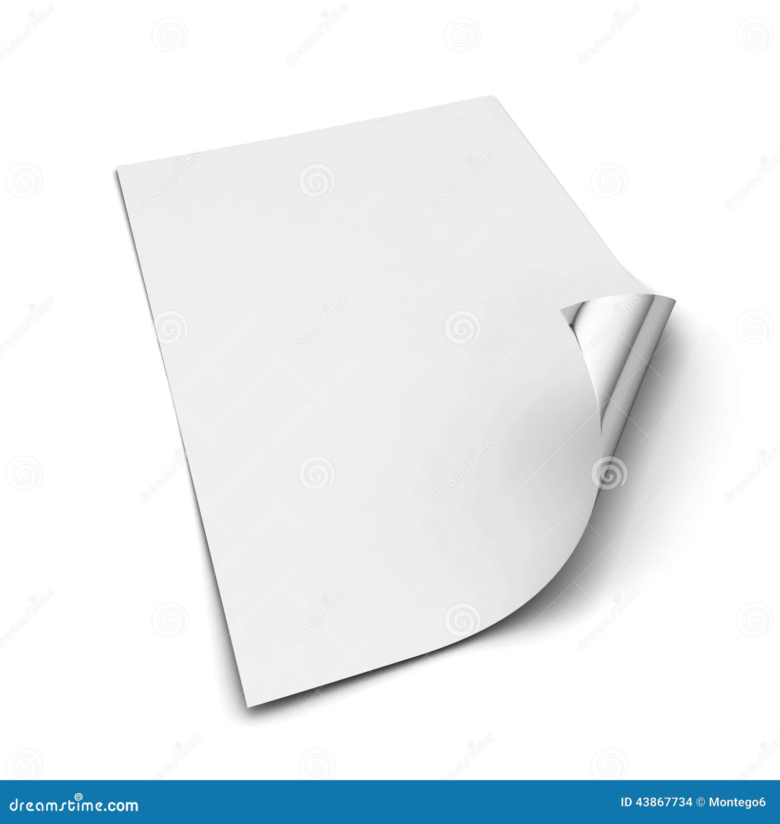 Sheet of a4 paper stock illustration. Illustration of background - 43867734