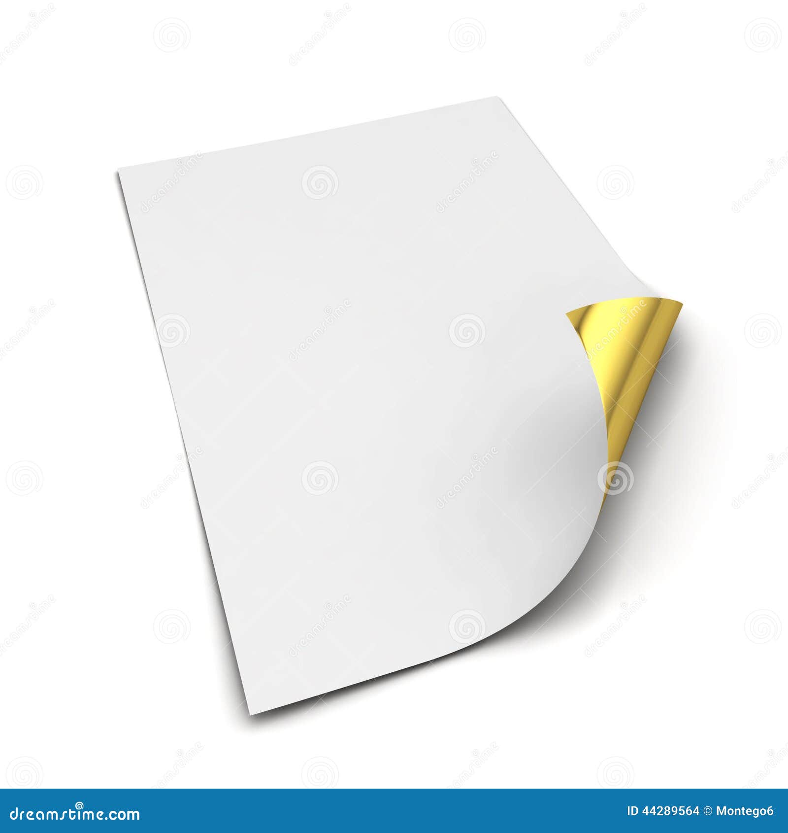 Sheet of a4 paper stock illustration. Illustration of mockup - 44289564