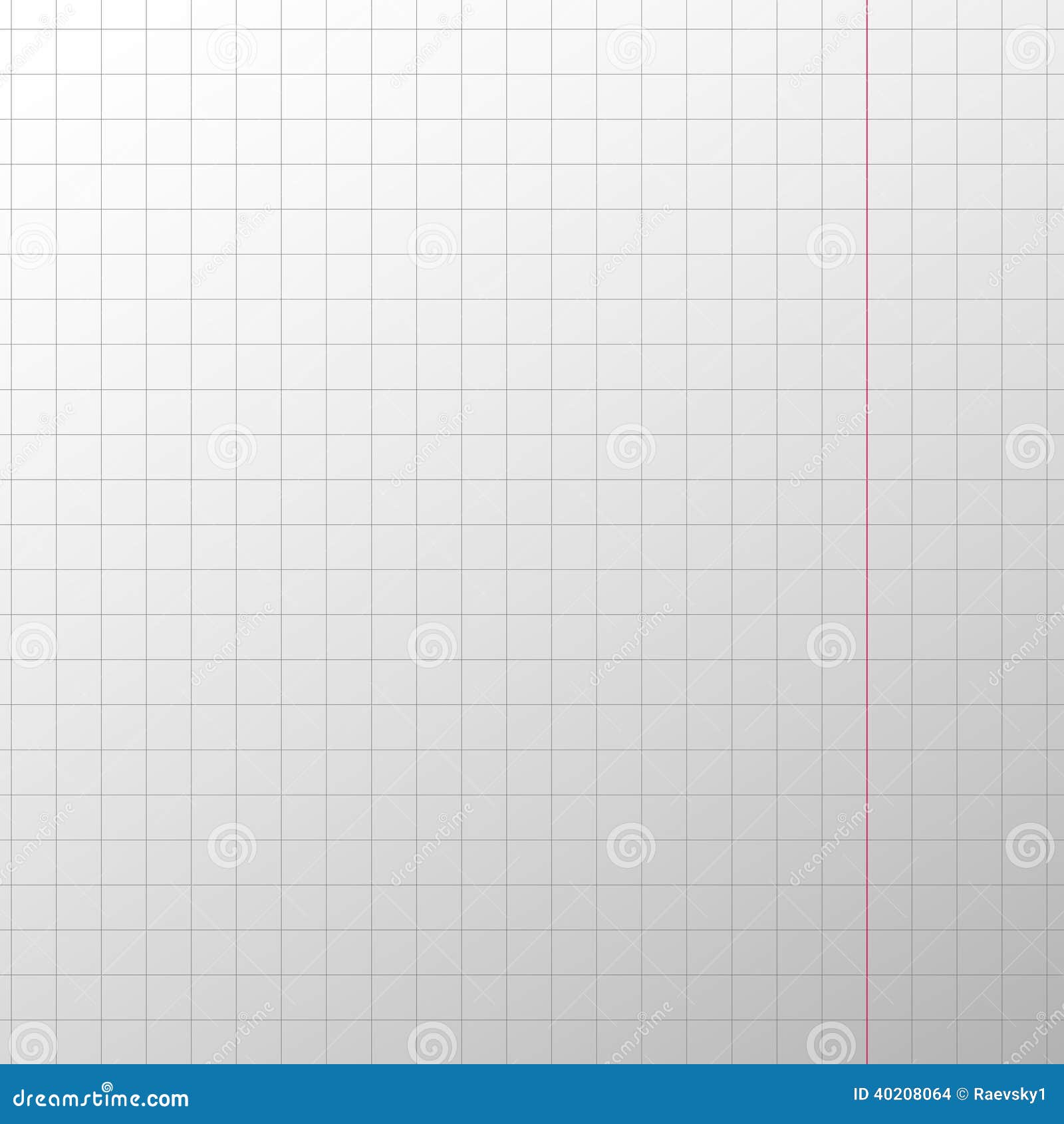 School Exercise Book Cover Template. Blank Workbook First Page. Vector ...