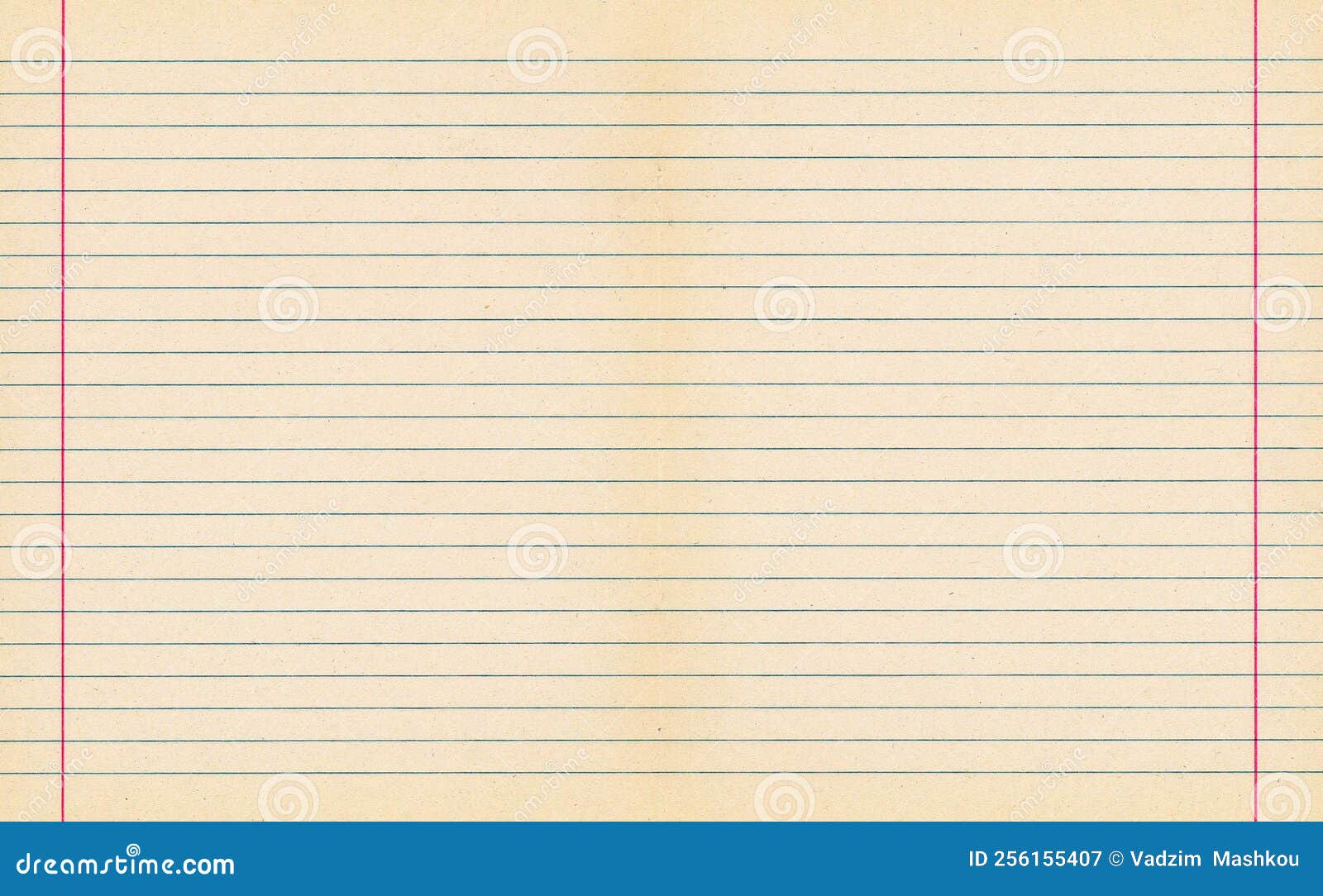 Sheet from a School Notebook in a Ruler. Notebook Texture Stock Image ...