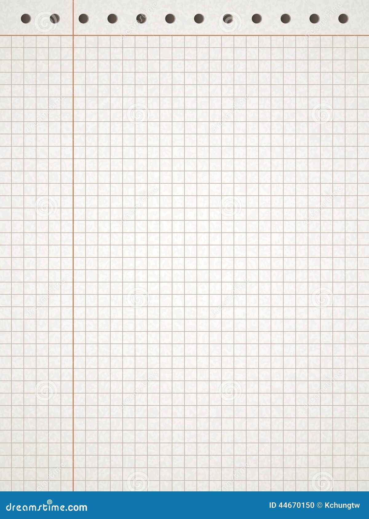 Sheet of Squared White Paper Stock Vector - Illustration of grey, rule ...