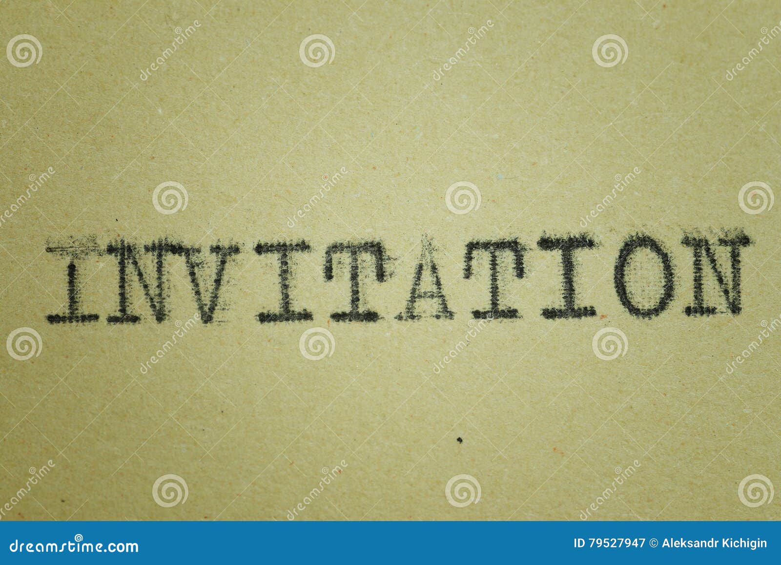 Sheet of Typewriter Letters Stock Image - Image of business, sheet ...