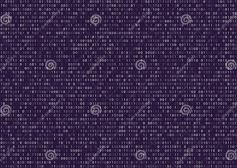 Binary Code Screen stock vector. Illustration of texture - 115172253