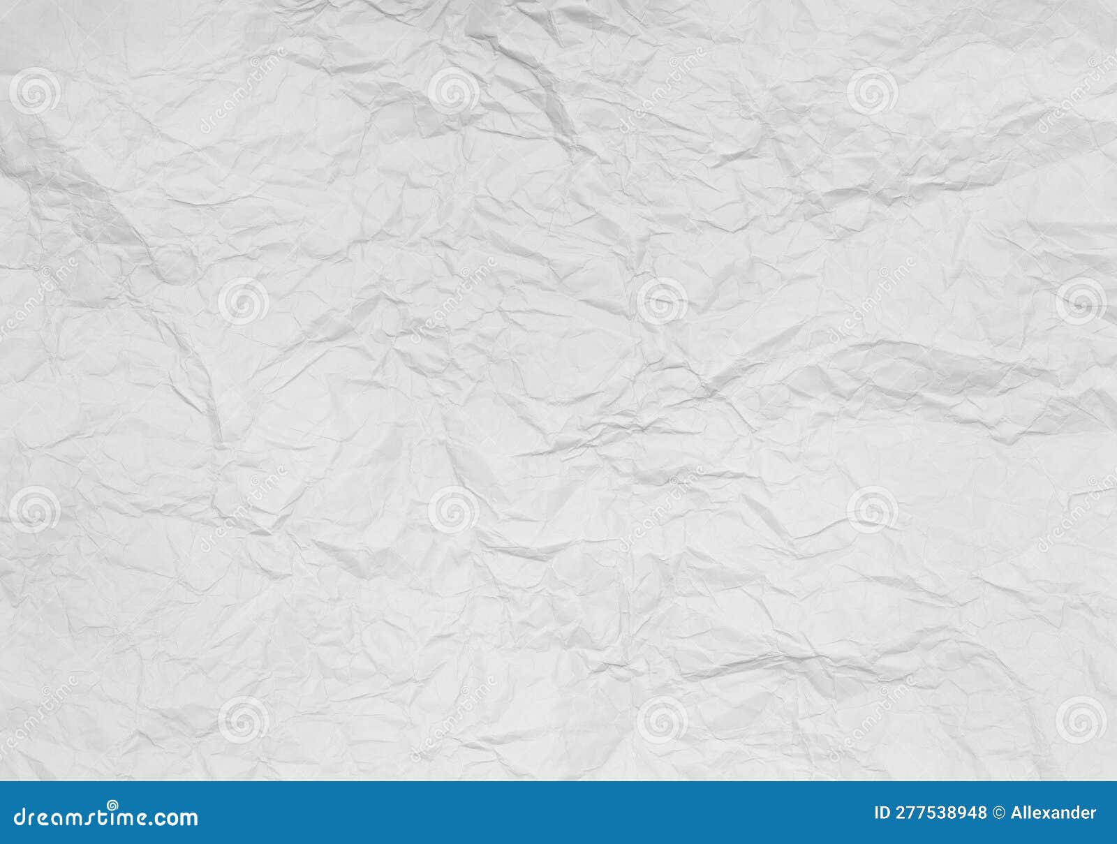 Sheet of White Crumpled Paper Stock Photo - Image of wrinkled, white ...