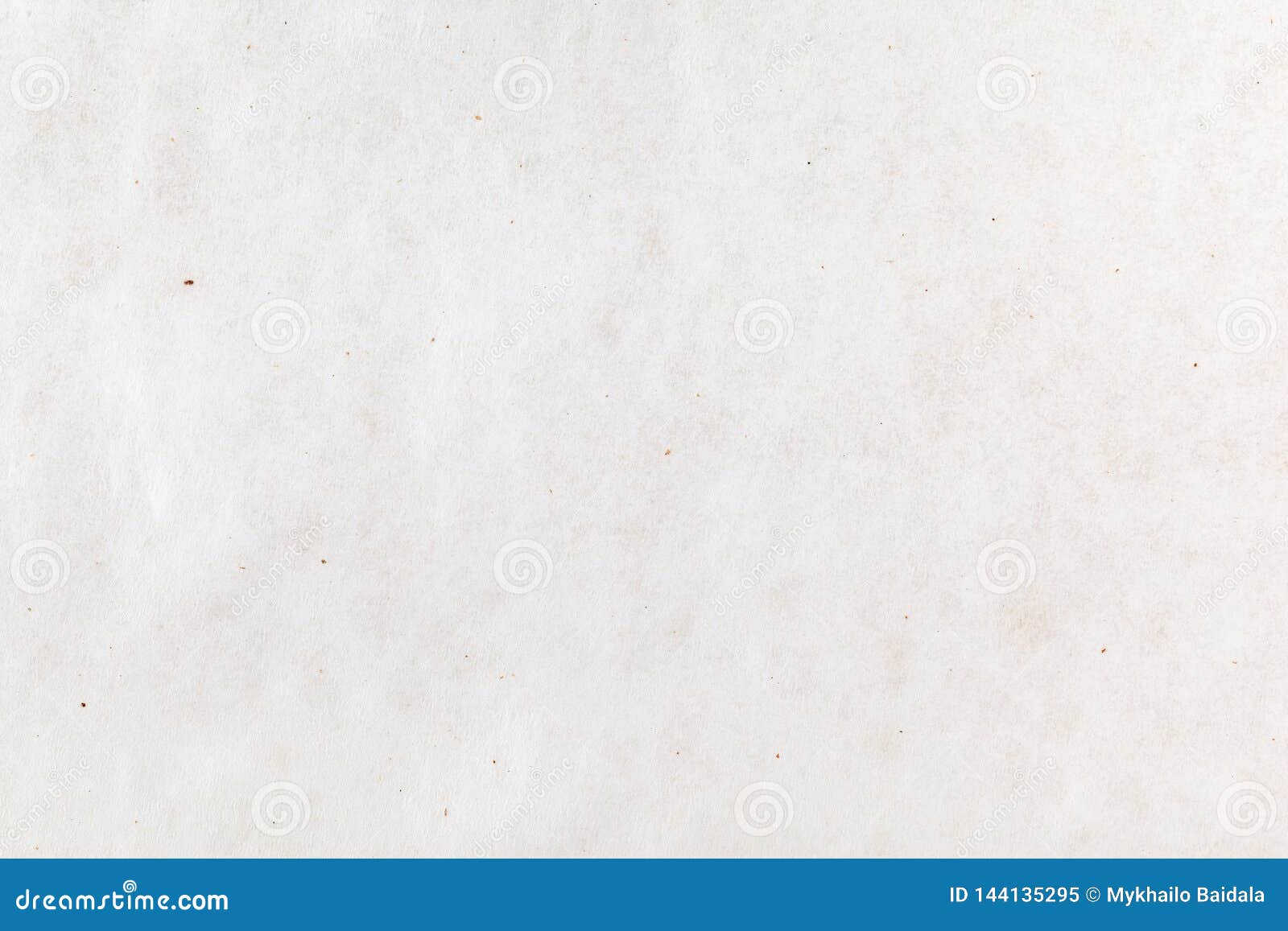 Sheet of White Thin Parchments Background Top View. Wrinkled Wrapping ...