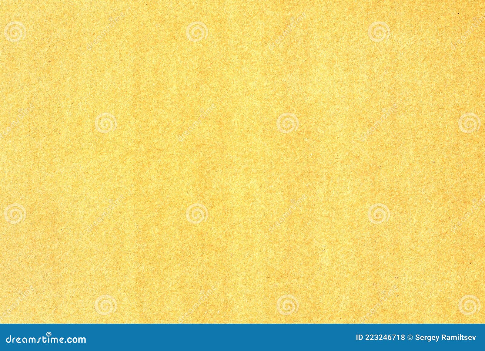 A Sheet of Yellow Colored Paper. Stock Photo - Image of rough, paper ...