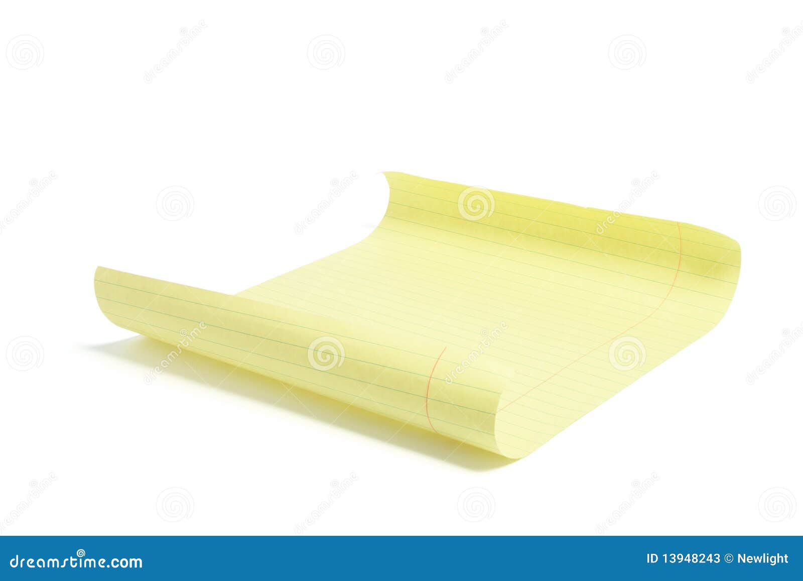 Sheet of Yellow Paper stock image. Image of piece, space - 13948243