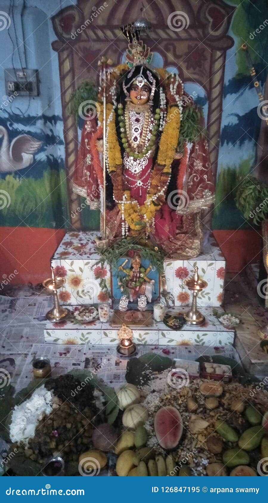 Sheetla ma stock image. Image of devi, pray, south, sheetla - 126847195