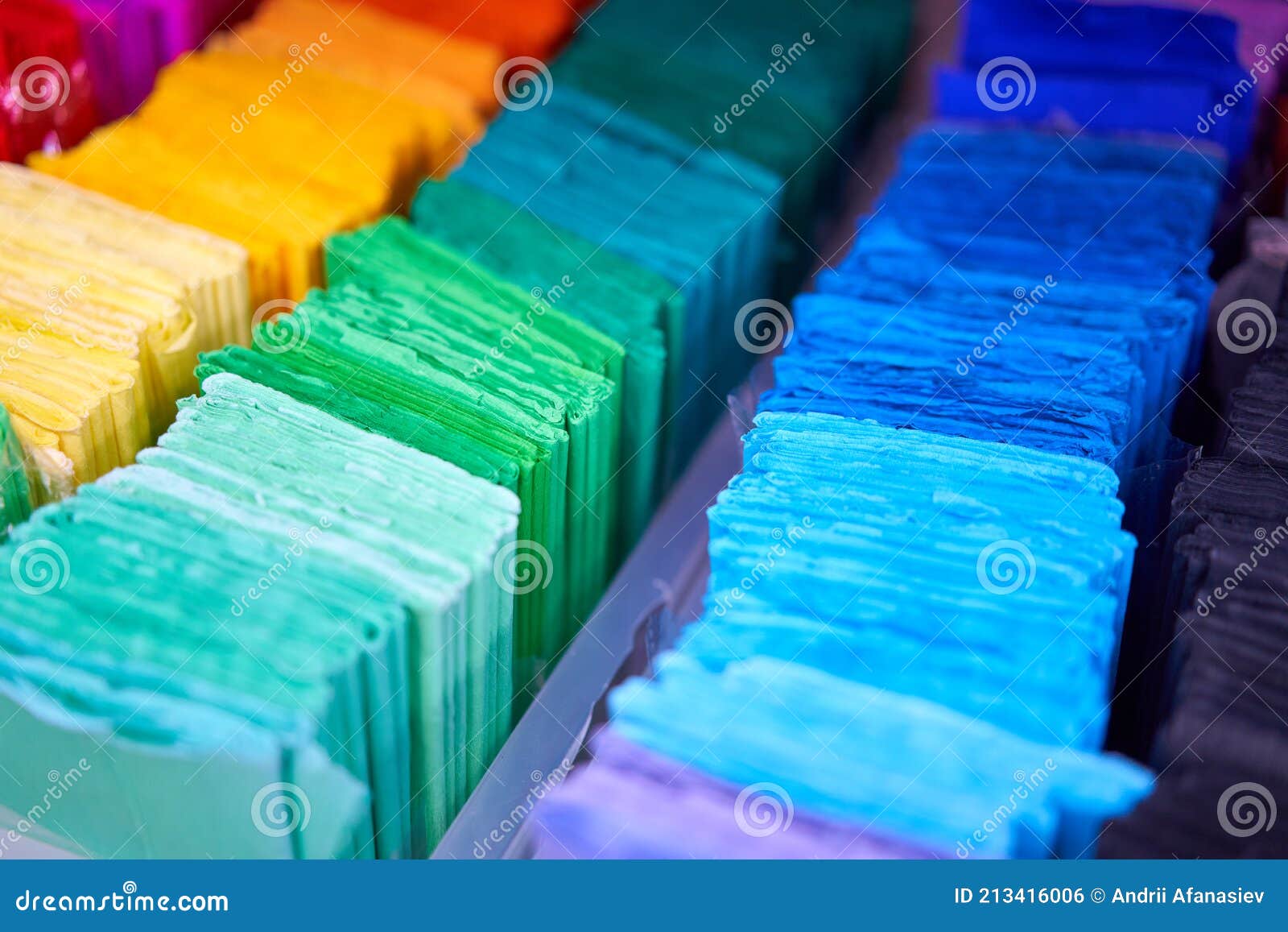 Sheets Colored Cardboard for Designer Creative Works Stock Photo ...