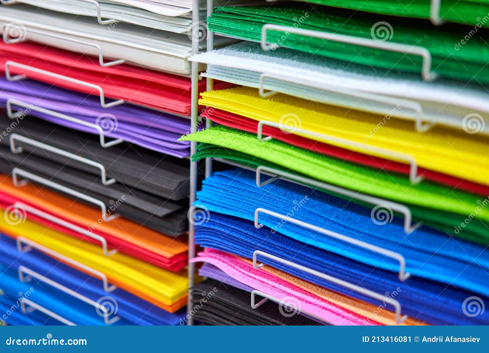 Sheets Colored Cardboard for Designer Creative Works Stock Image ...