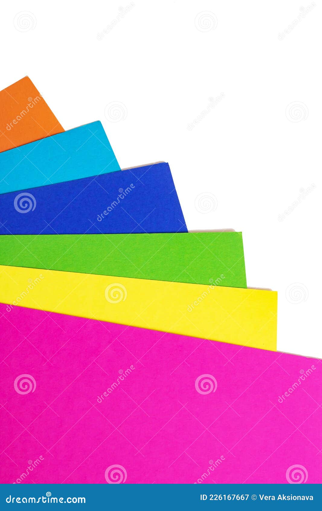 Colored Cardboard Palette, Color Guide, Paper Samples, Color Catalog ...