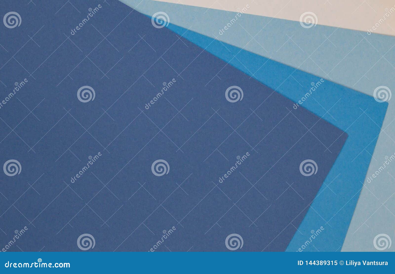 Sheets of Colored Paper. Many Colored Sheets of Paper are Laid Out in ...