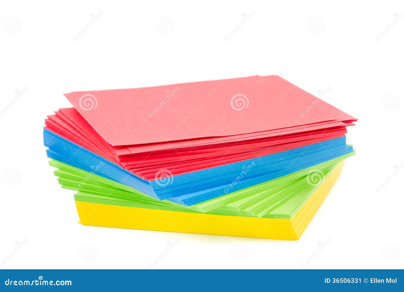 Sheets of colorful paper stock image. Image of stationery - 36506331