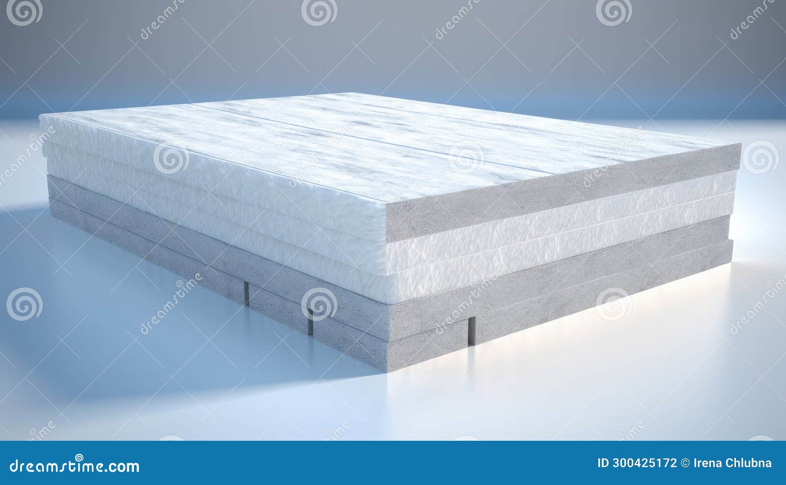 Sheets Of Expanded Polystyrene For House Thermal Insulation During ...