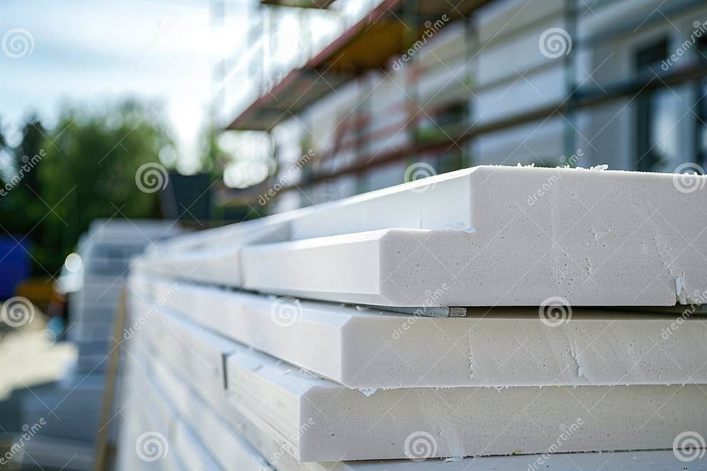 Sheets of Expanded Polystyrene for House Thermal Insulation during ...