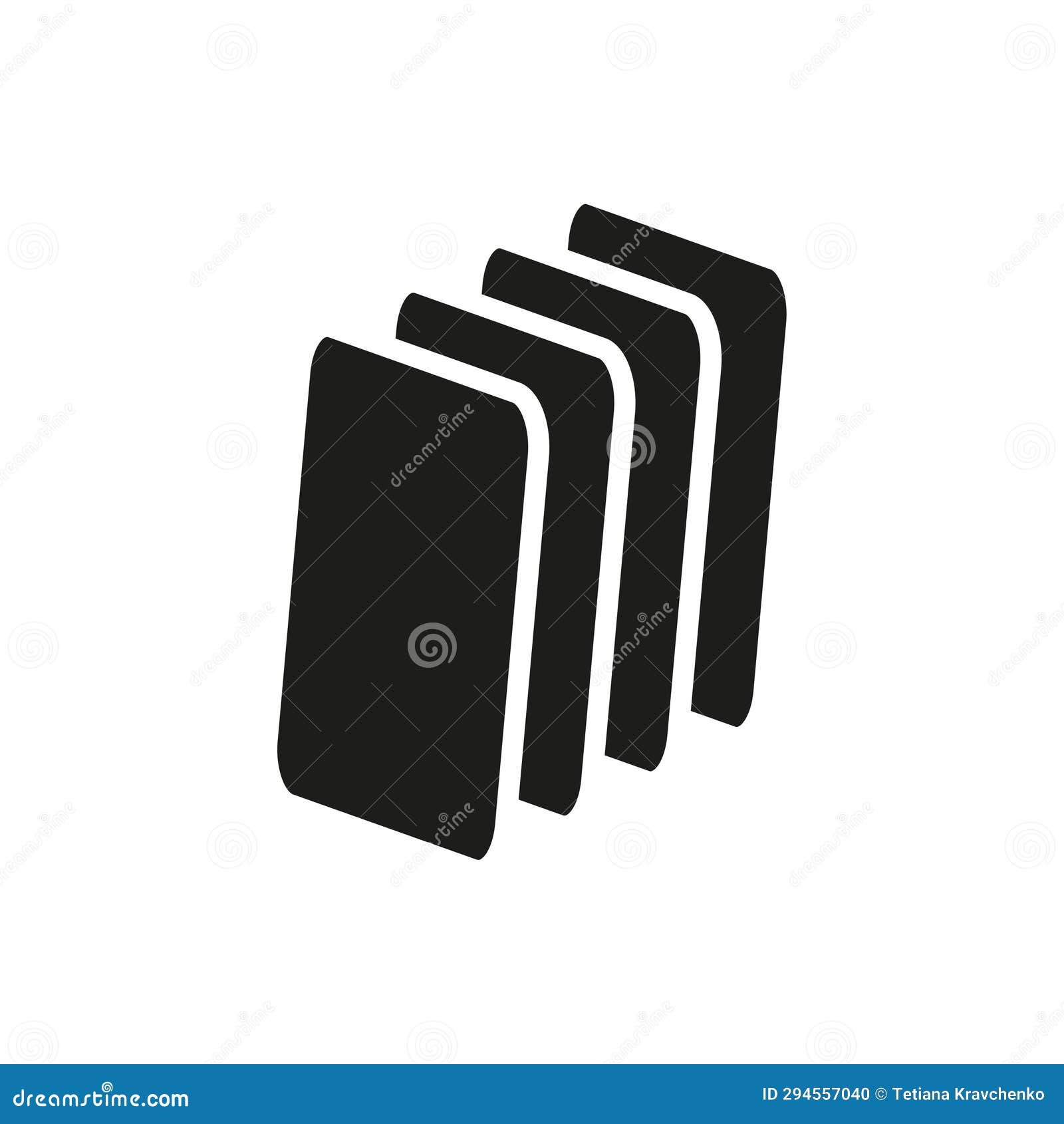 Sheets Icon. Sheets of Paper. Vector Illustration. EPS 10 Stock Vector ...
