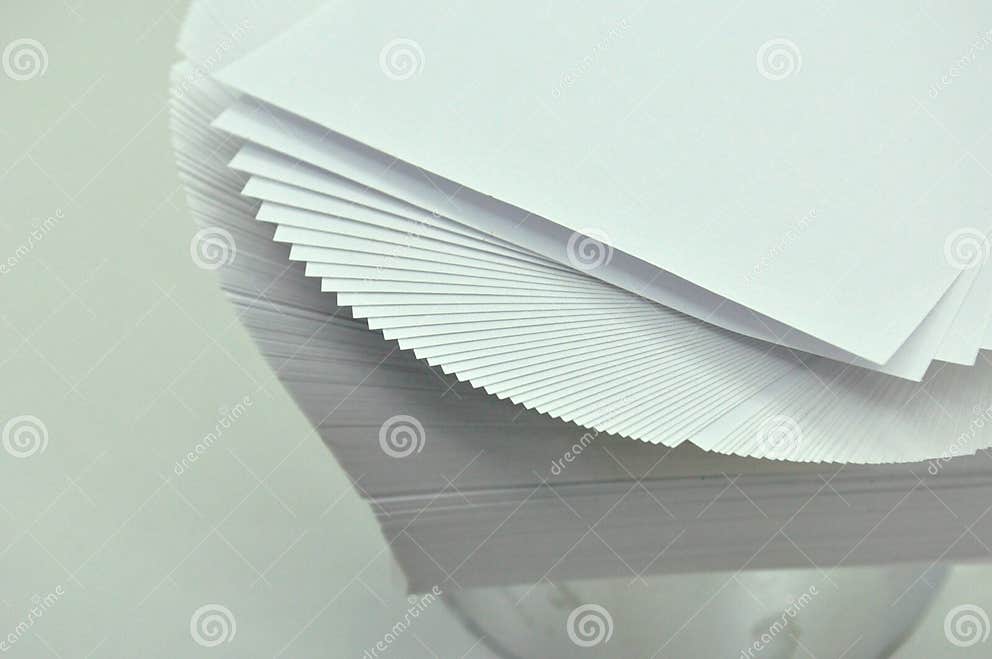 Sheets of paper unfolded stock photo. Image of note, glossy - 81296704