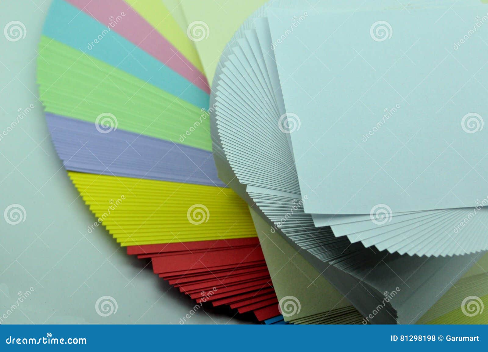 Sheets of paper unfolded stock photo. Image of white - 81298198