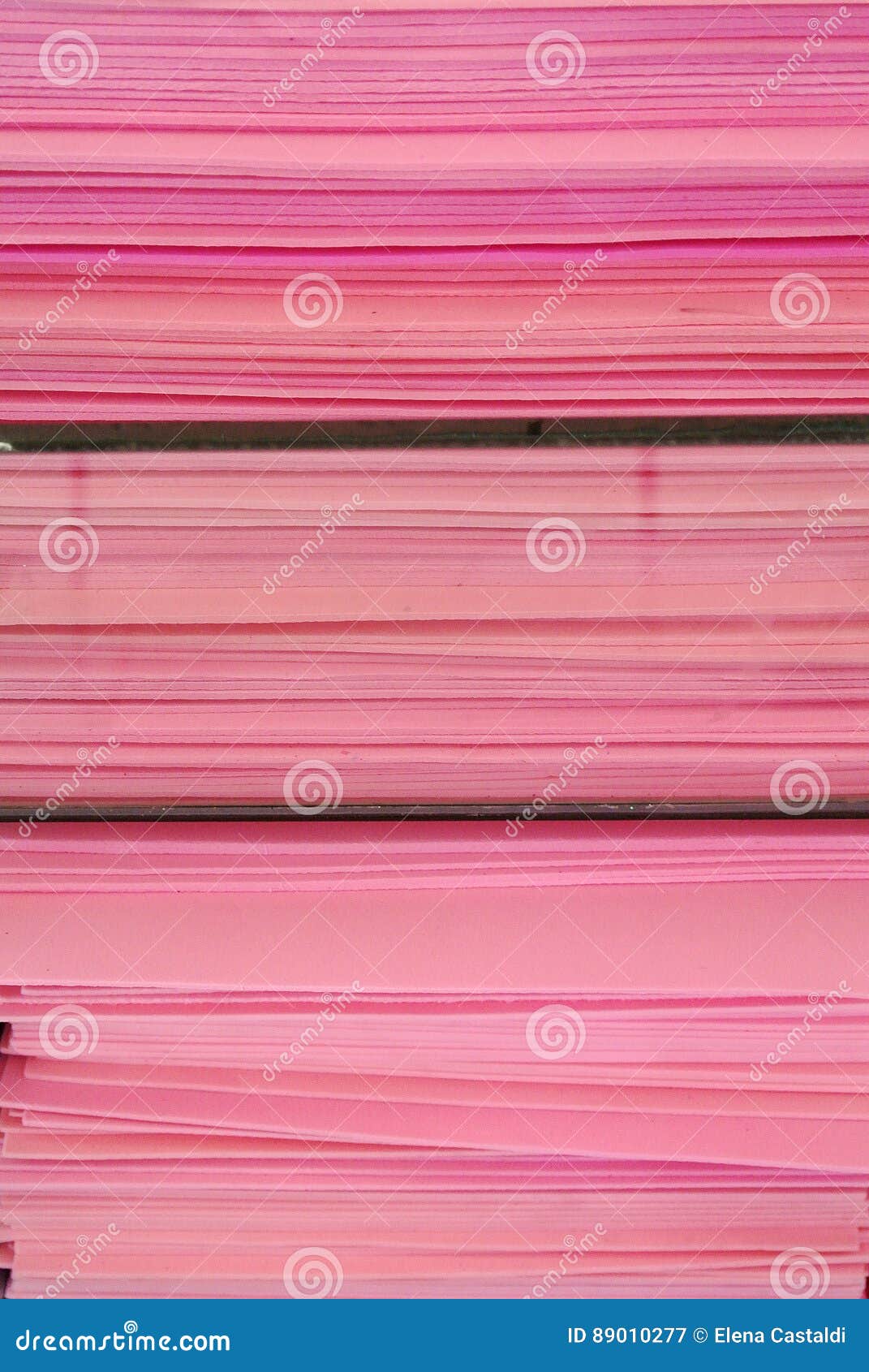 Sheets of Pink Plastic Material Stock Image - Image of party, activity ...