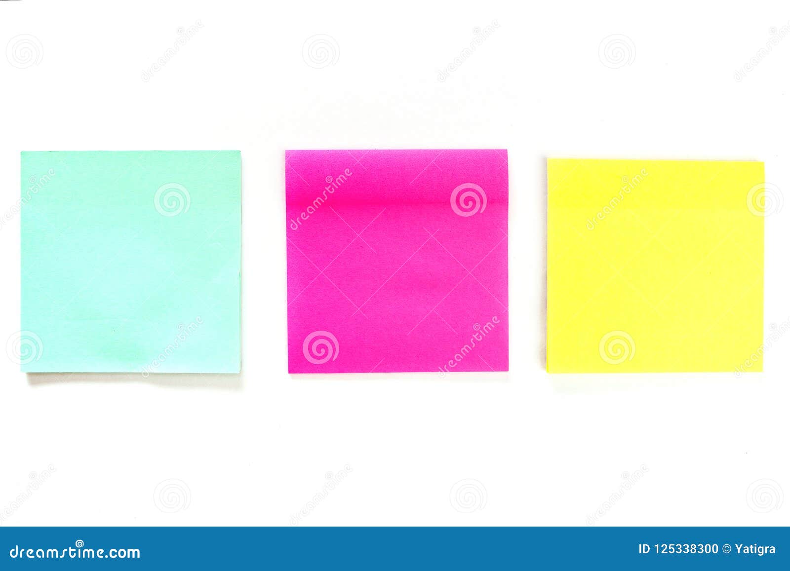 Sheets for Records of Different Colors Stock Photo - Image of diary ...