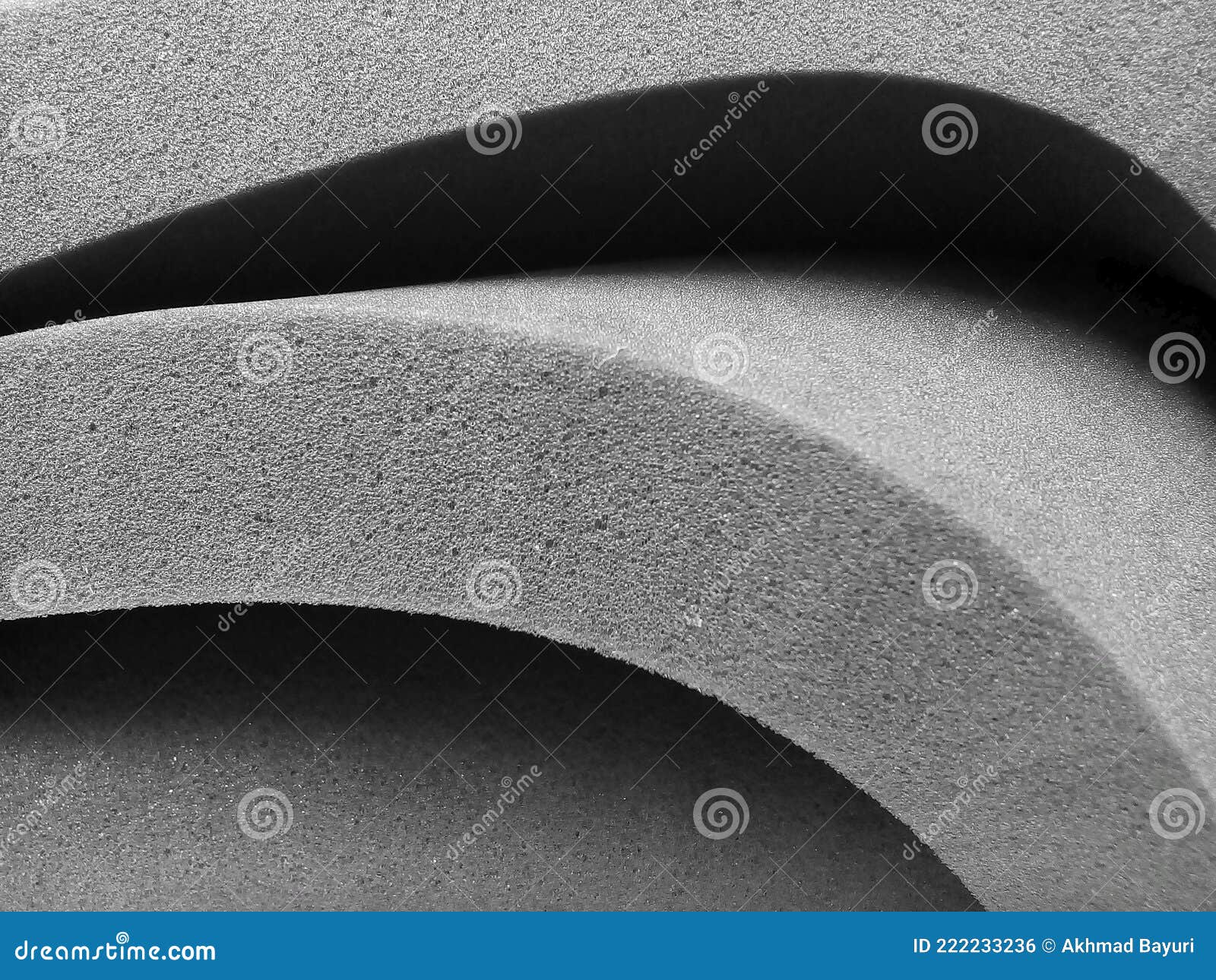 Coarse Texture of Gray Sponge Foam Material Stock Photo - Image of ...