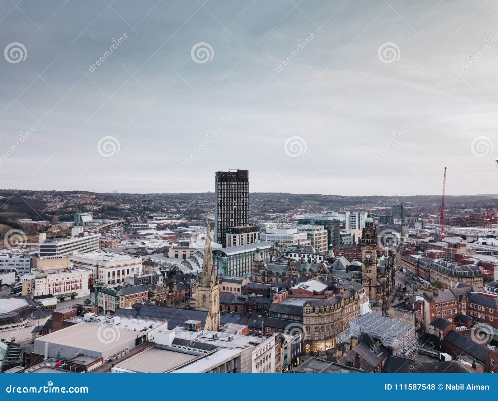 Sheffield City stock photo. Image of city, sheffield - 111587548