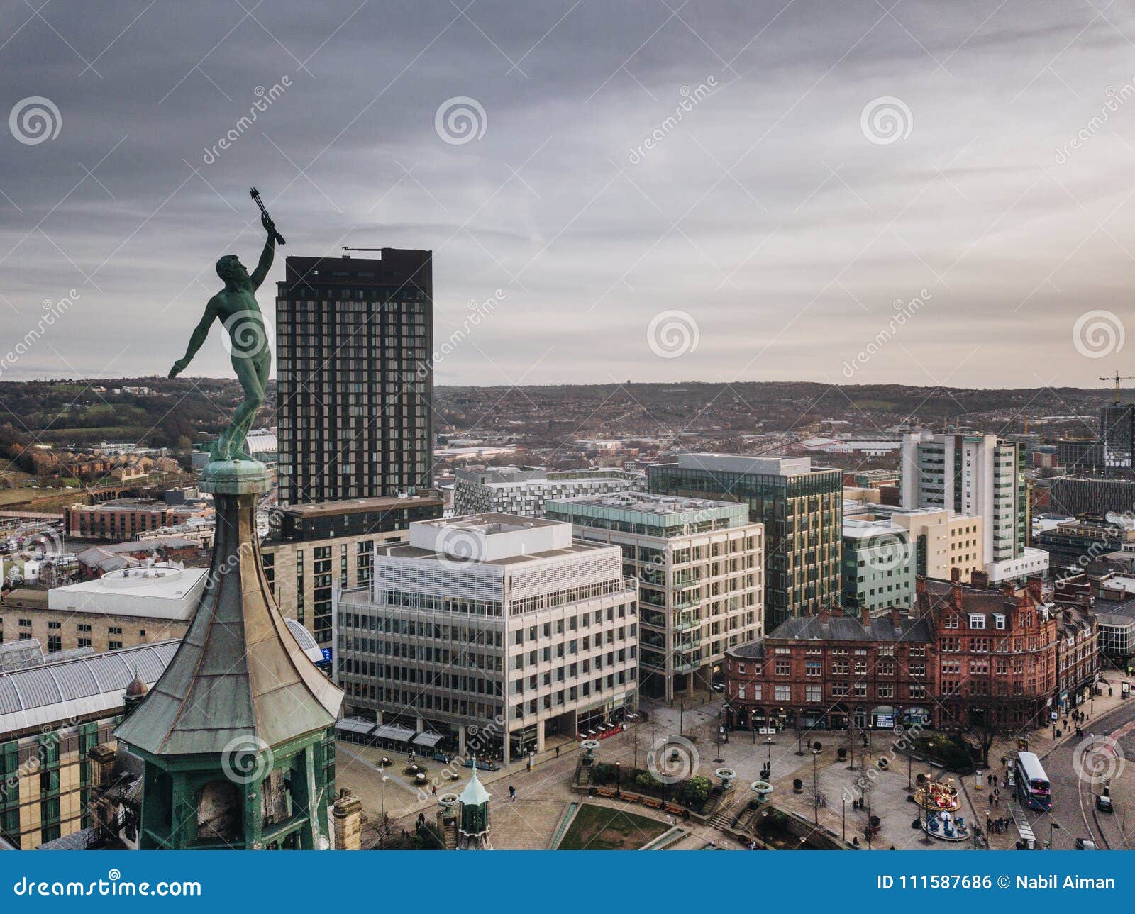 Sheffield City stock photo. Image of kingdom, sheffield - 111587686