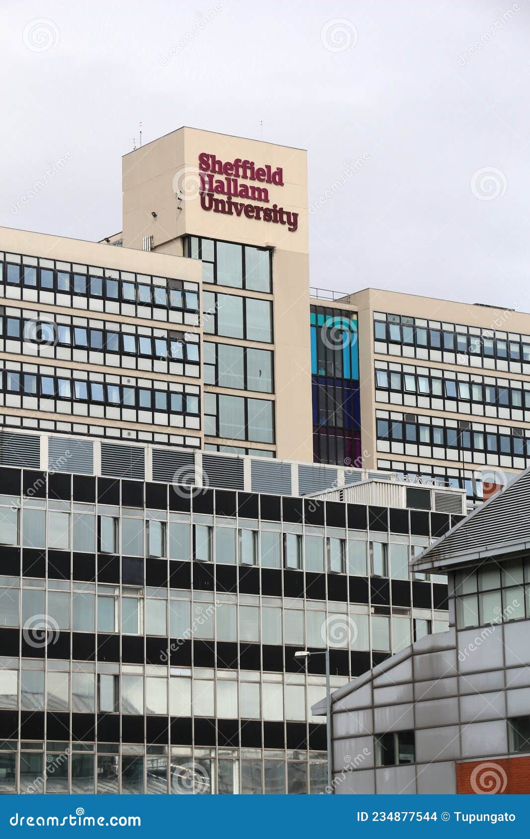 Sheffield Hallam University Editorial Stock Image - Image of town ...
