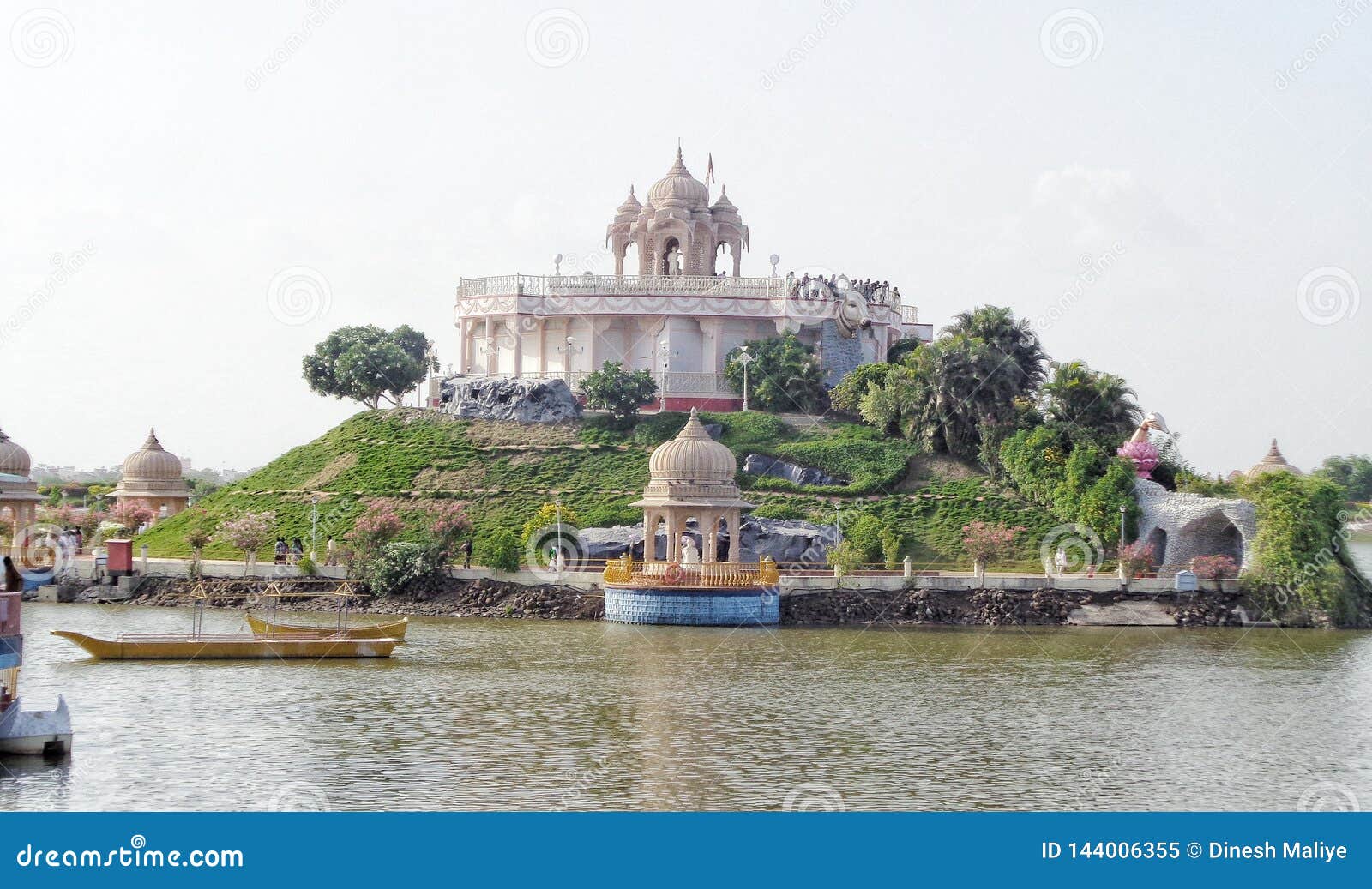 Shegaon Anandsagar stock image. Image of gajanan, touristattraction ...