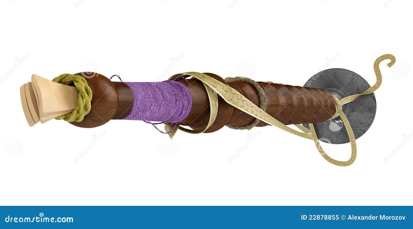 Shehnai stock illustration. Illustration of melody, mangal - 22878855