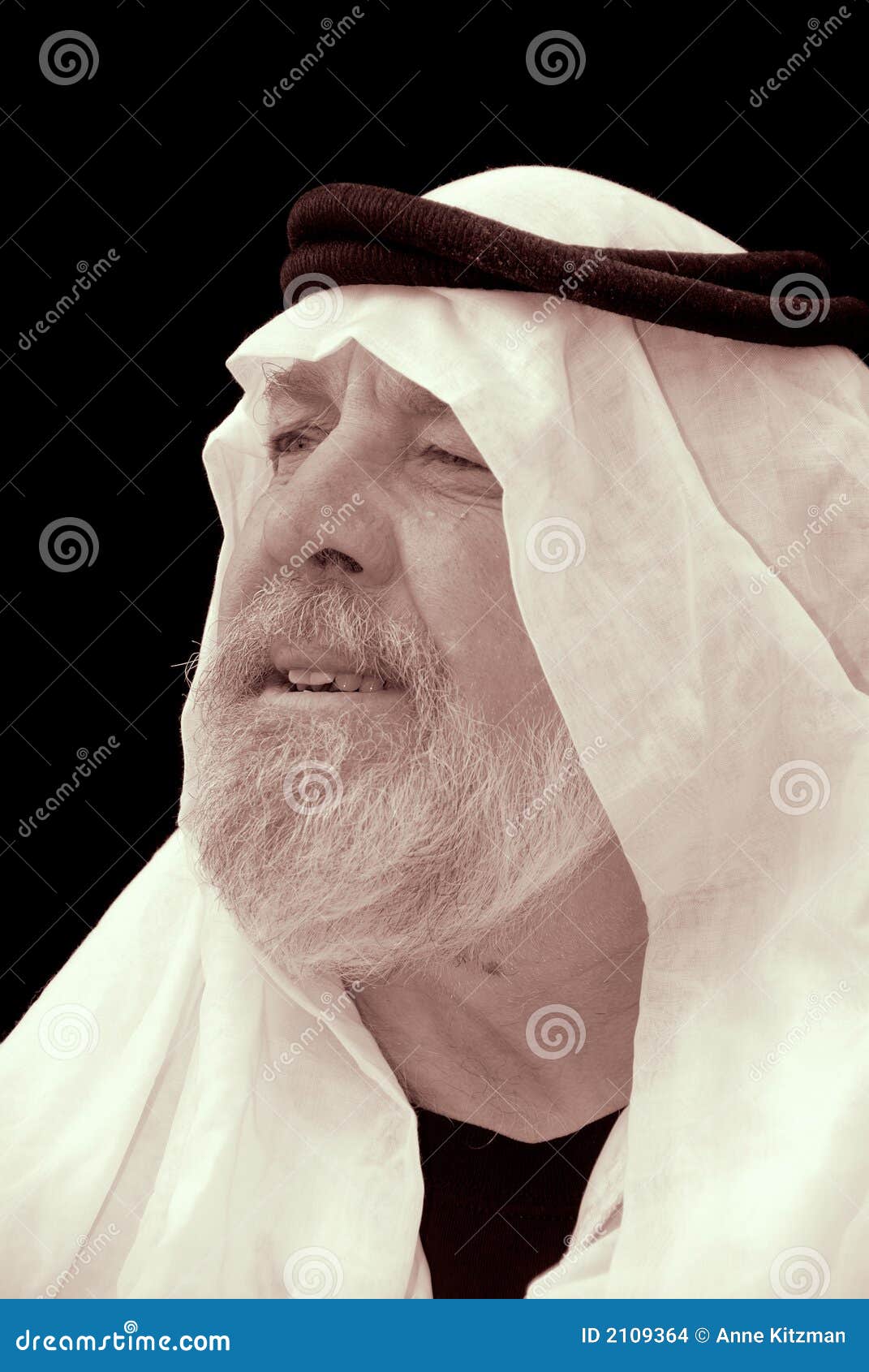The Sheik is Confused stock photo. Image of commander - 2109364